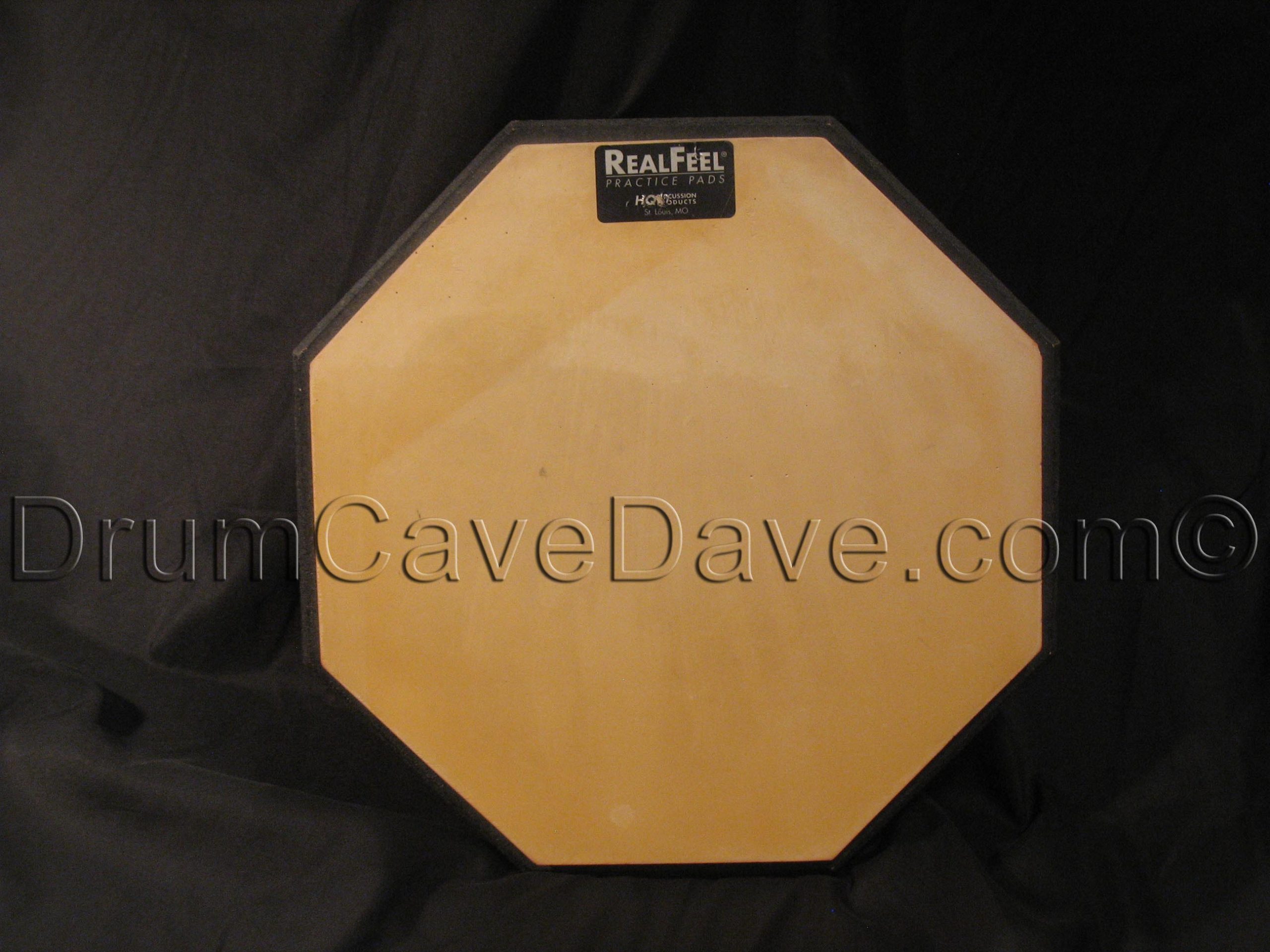 12" REAL FEEL PRACTICE PAD, SINGLE SIDED YELLOW, THE ORIGINAL RF-12S ...